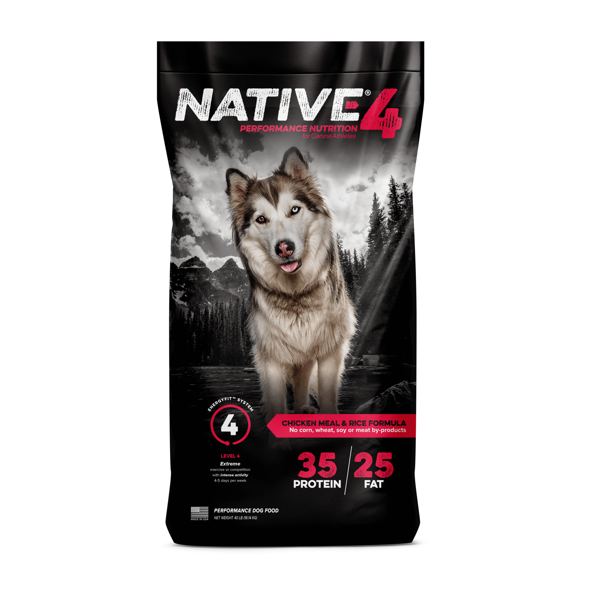 High Protein Dog Food for Performance Canines-Native Level 4 | Native Dog Food